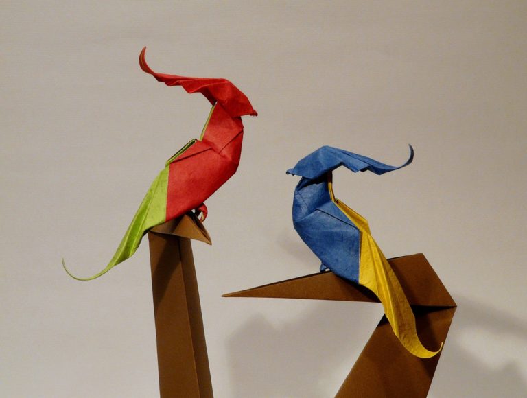 Wren You see these Origami Birds you’ll Agree they’re Im-peck-able