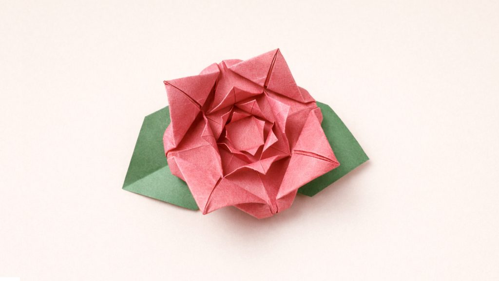 How to Fold an Origami Rose 🌹 Step-by-Step Instructions