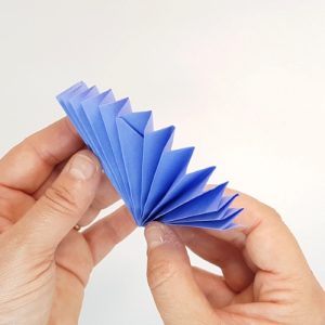 How to Fold an Origami Fan 🪭 Step-by-Step Instructions
