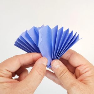 How to Fold an Origami Fan 🪭 Step-by-Step Instructions