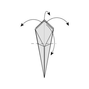 How to Fold an Origami Iris 🌷 Step-by-Step Instructions
