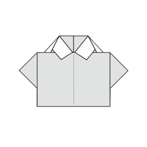 How to Fold an Origami Shirt 👔 Step-by-Step Instructions