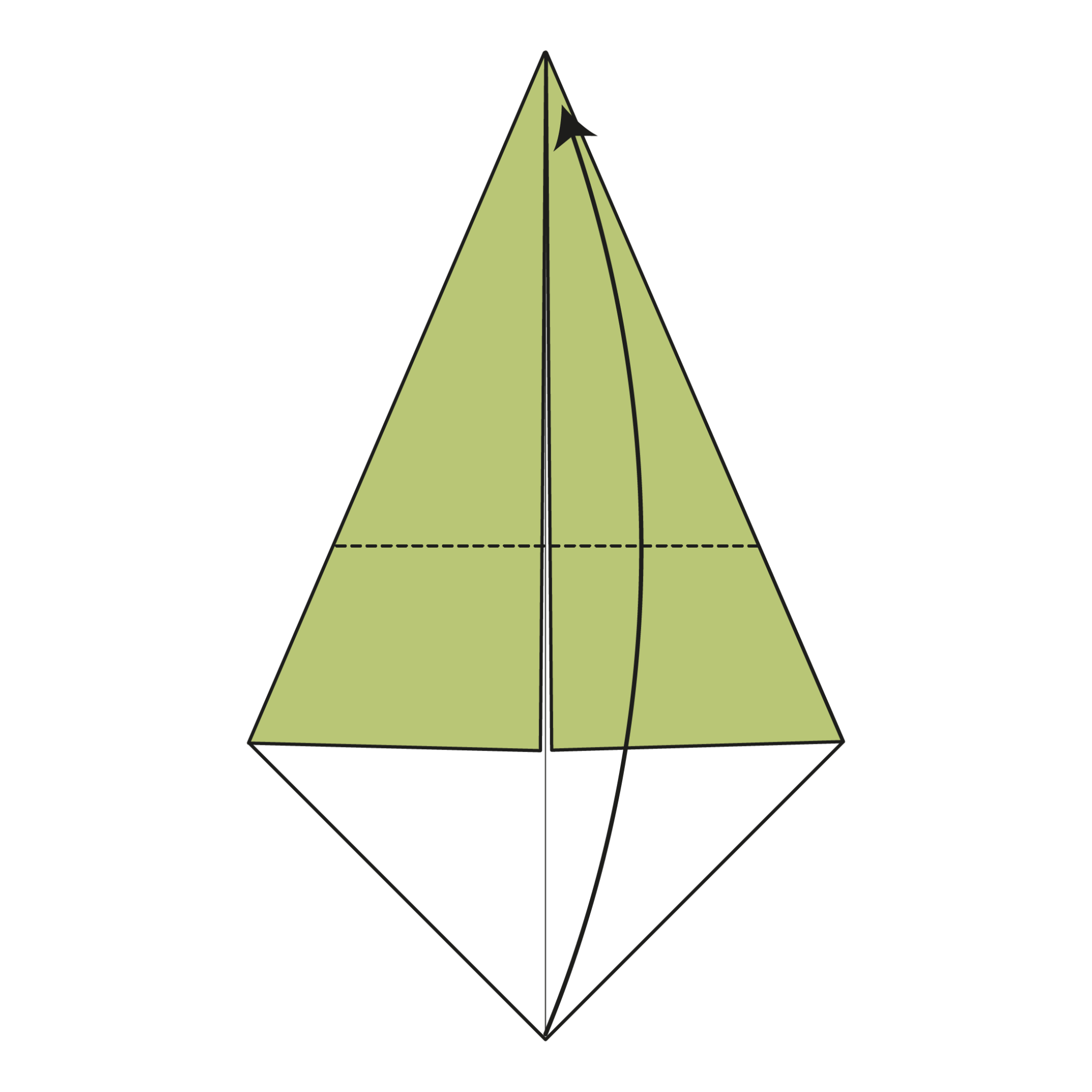 How to Fold an Origami Christmas Tree 🎄 Step-by-Step Instructions