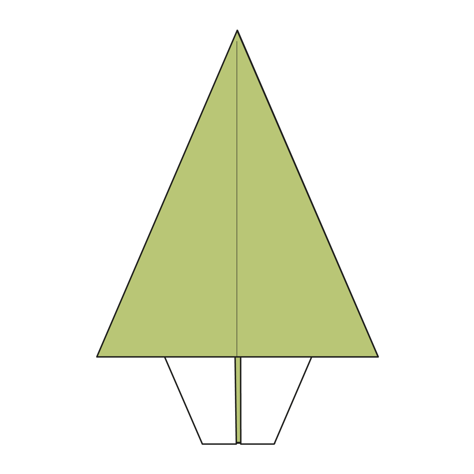 How to Fold an Origami Christmas Tree 🎄 Step-by-Step Instructions