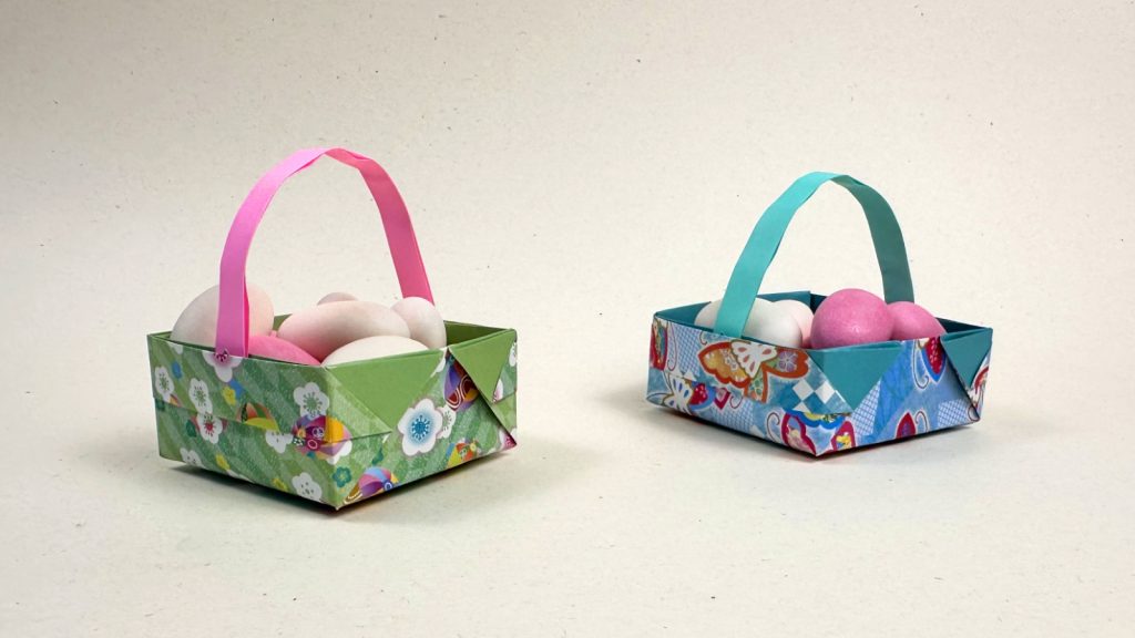 How to Fold an Origami Basket 🧺 Step-by-Step Instructions
