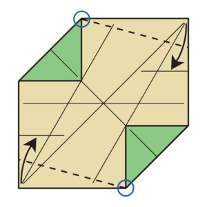 How to Make a Hexagon from Square Paper