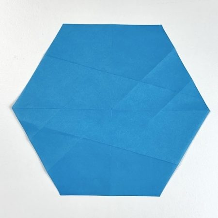 How to Make a Hexagon from Square Paper