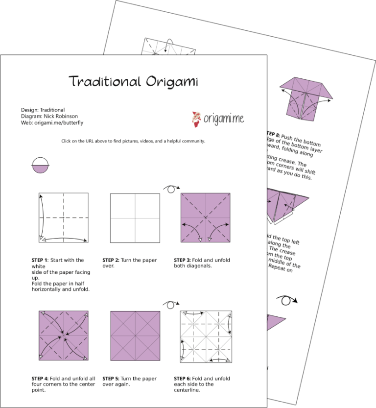 How to Fold an Origami Iris 🌷 Step-by-Step Instructions